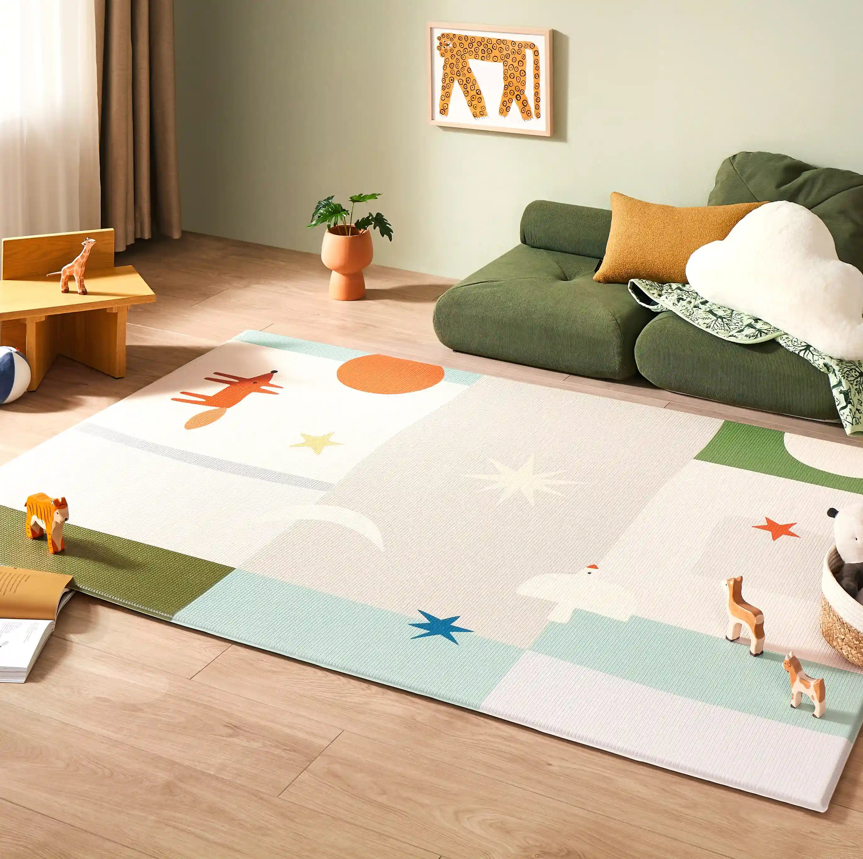 Tiny Land® Baby Playmat Forest Track Wonder & Reviews | Wayfair