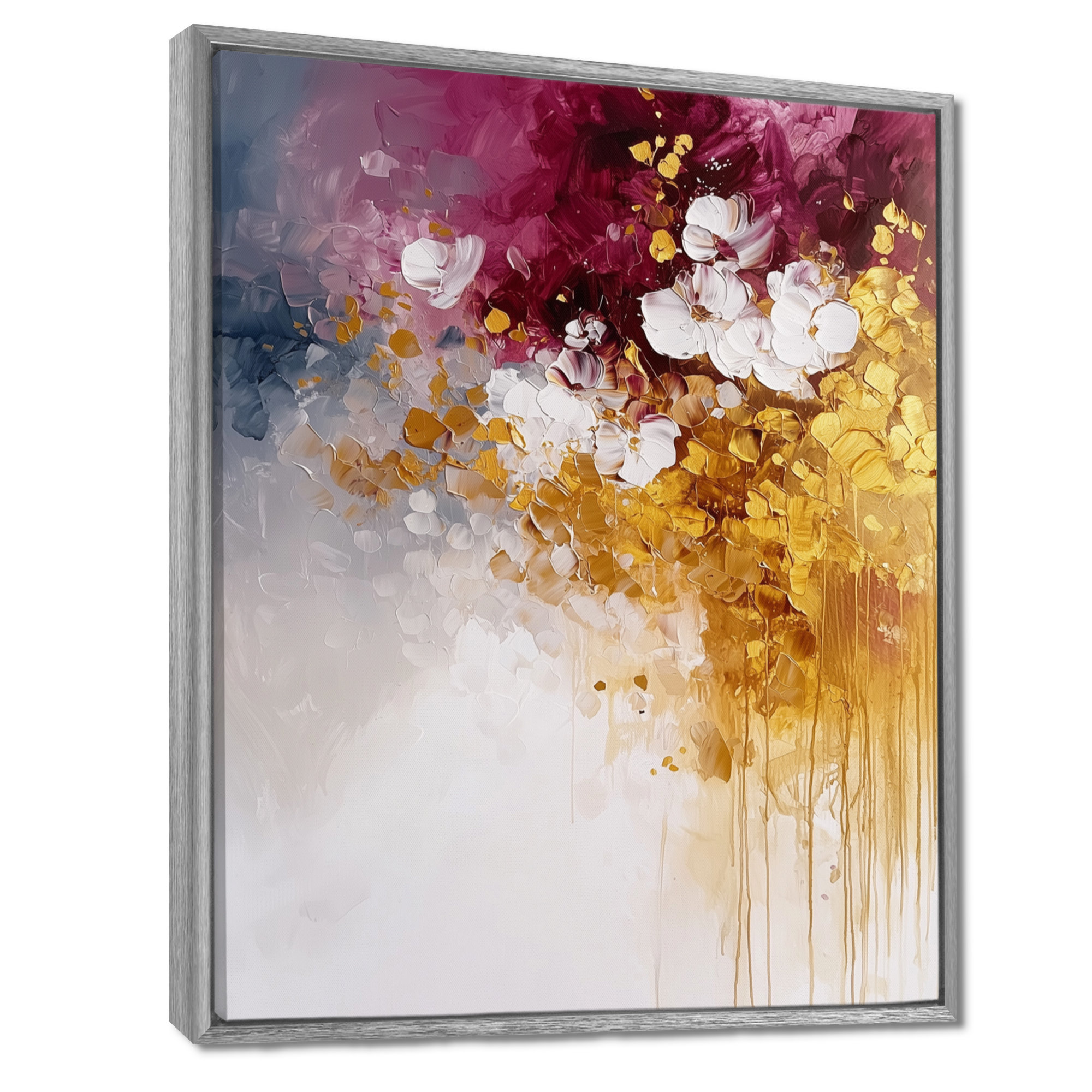 Mercer41 Wildflower On Silent Burst Of Ink I - Wildflowers Wall Art ...