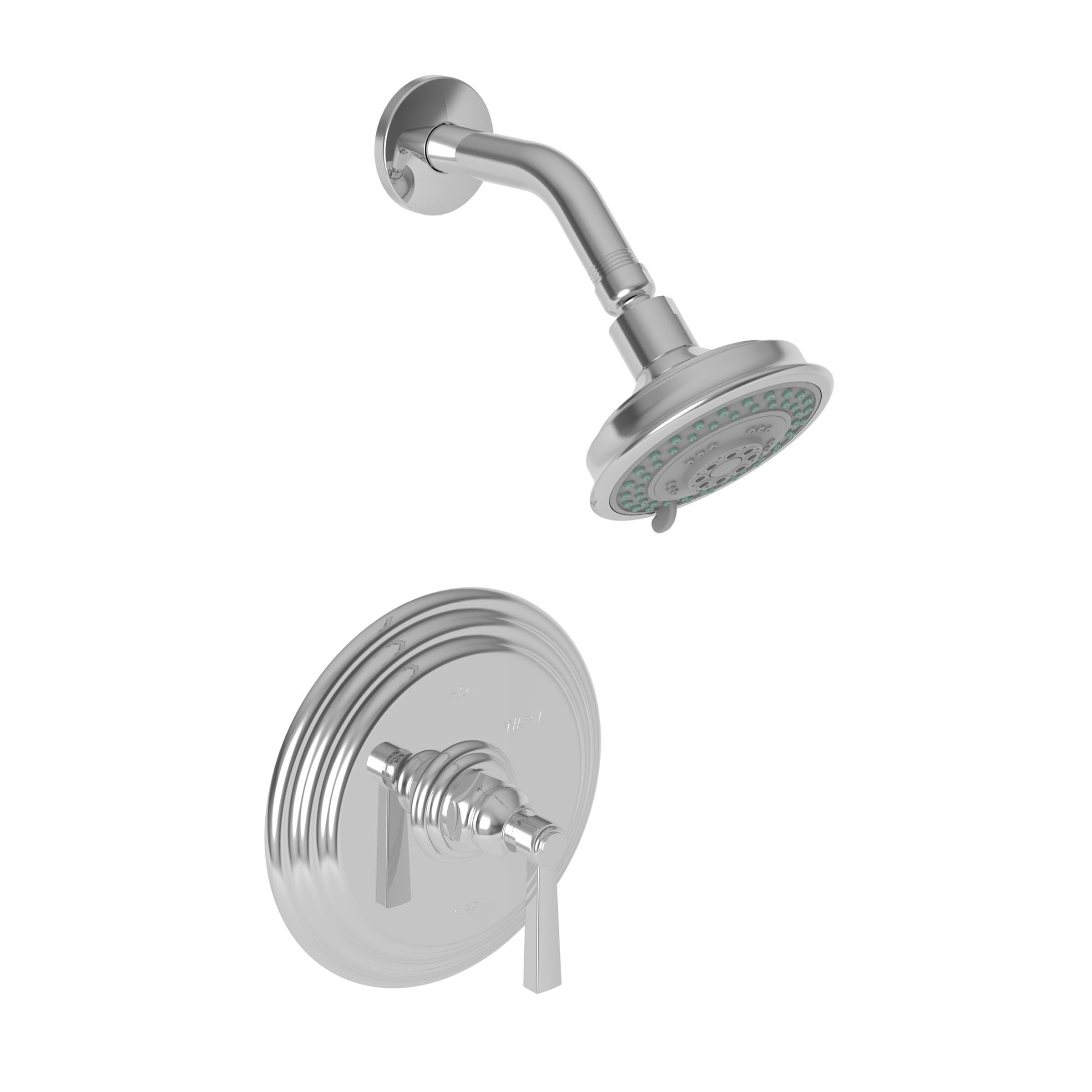 Newport Brass Astor Balanced Pressure Shower Trim Set with Shower Head ...