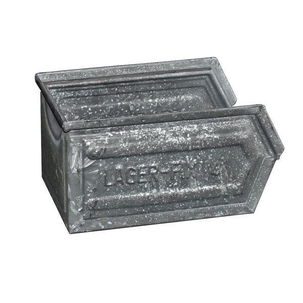 Williston Forge Vintage Metal Bin | Wayfair