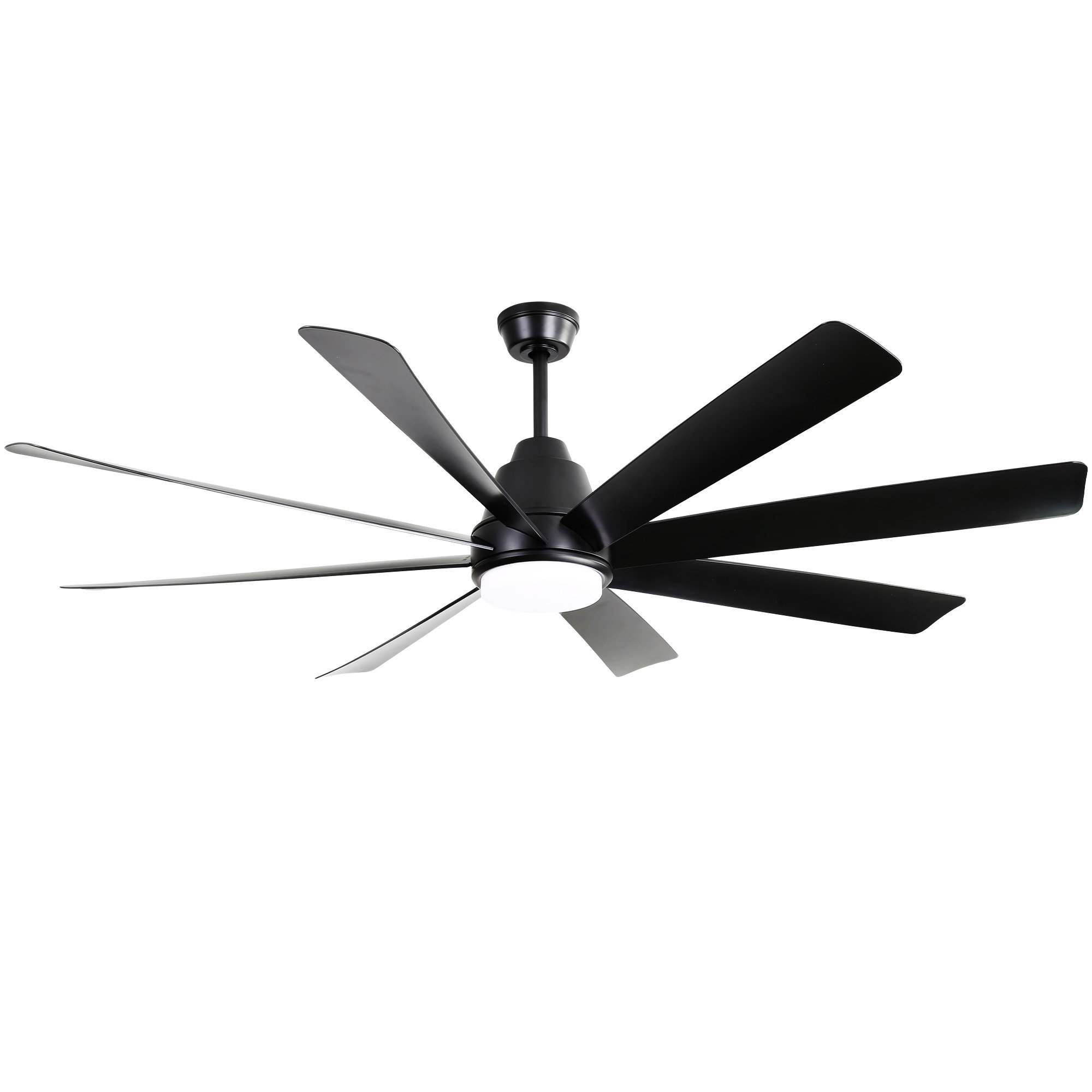 Latitude Run® 72 Inch Large Ceiling Fans With Lights And Remote Control ...