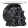 Design Toscano Lost Souls Gothic Skull Glass Topped End Table & Reviews ...
