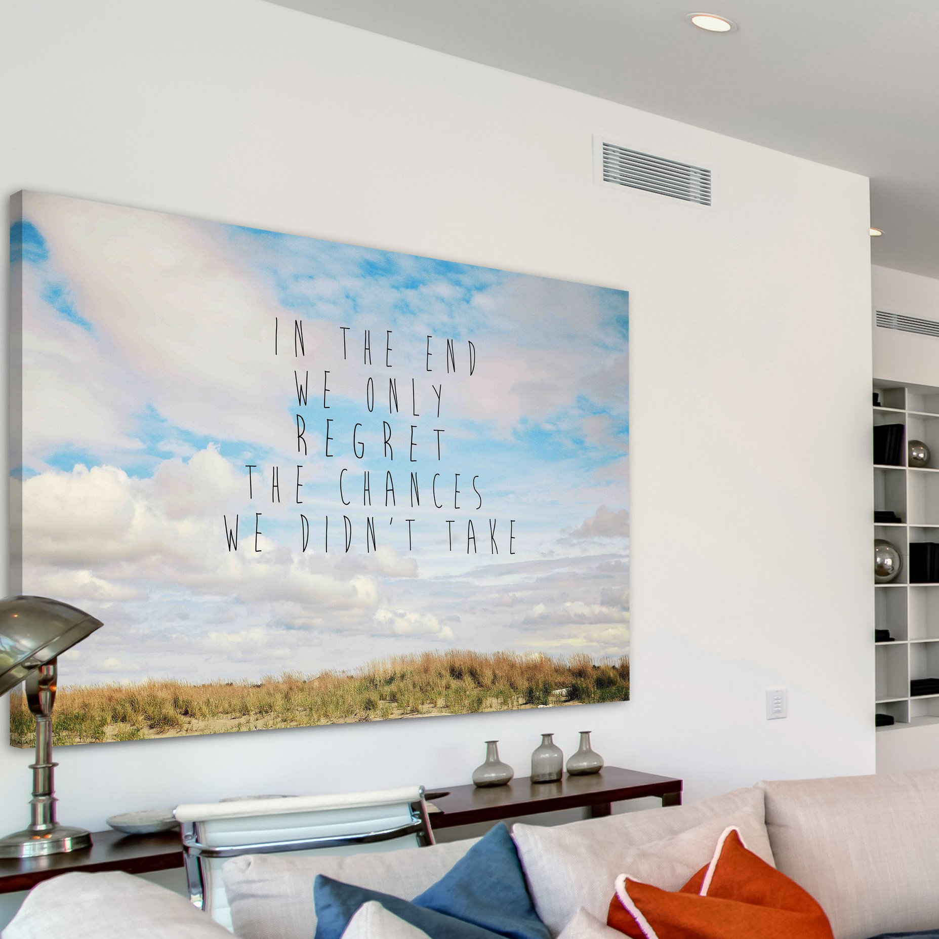 Marmont Hill No Regrets by Sylvia Cook - Unframed Textual Art Print on ...