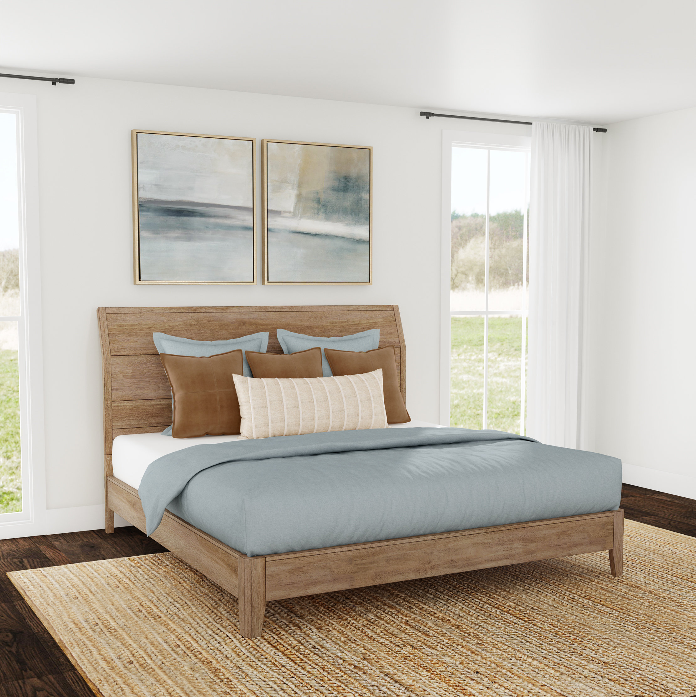 Lark Manor™ Isaish Panel Bed | Wayfair
