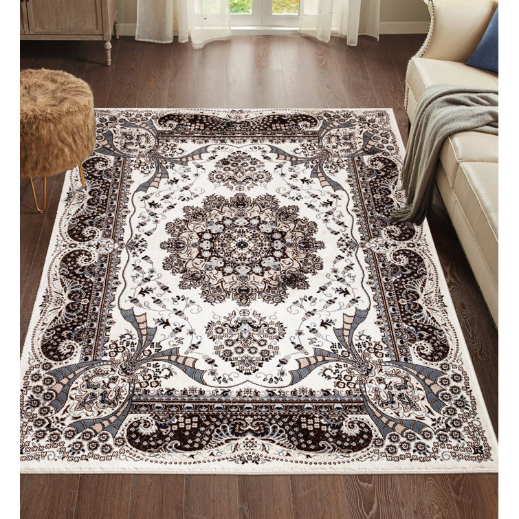 Astoria Grand Beier Cream Area Rug | Wayfair.co.uk