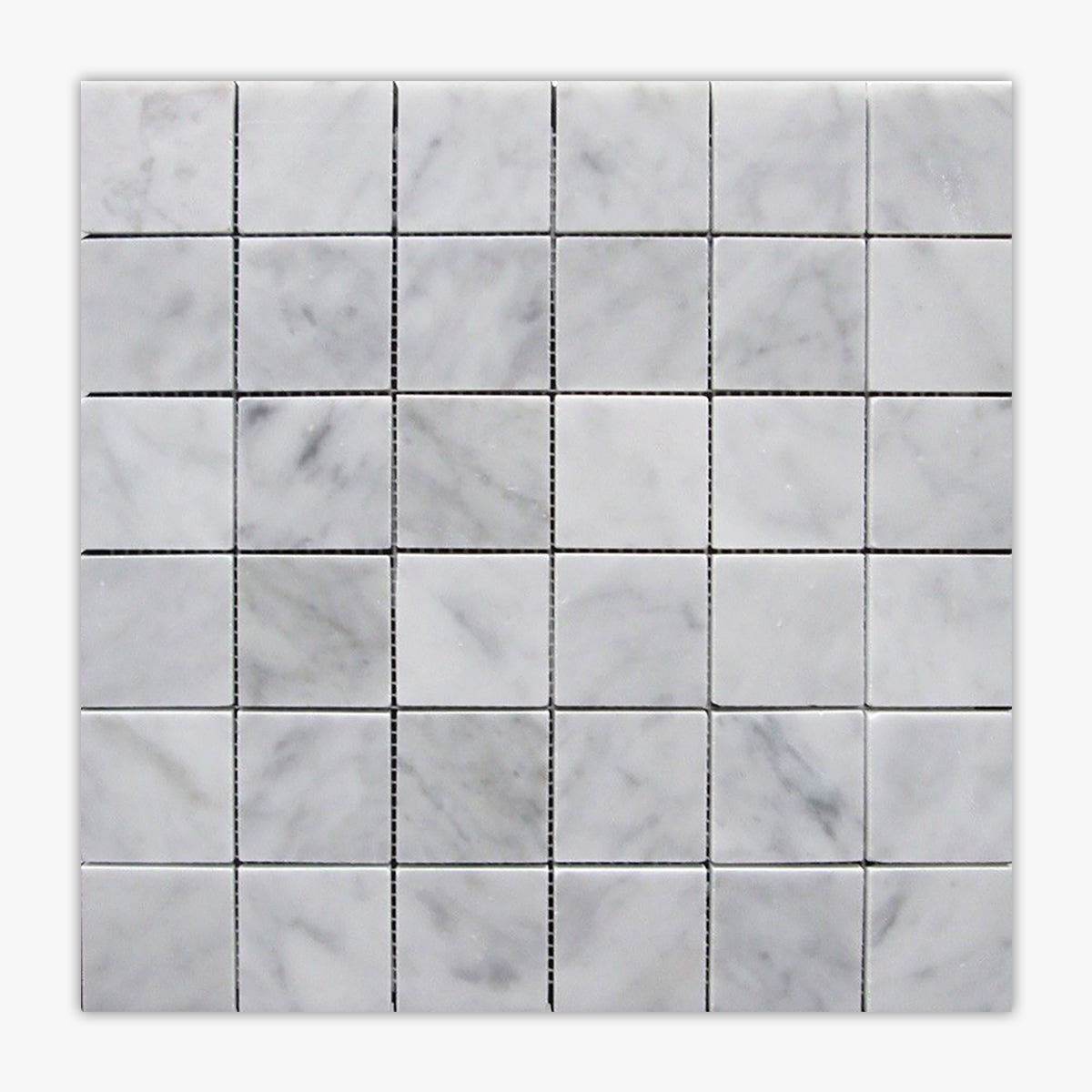 Direct Stone Source 2" x 2" Marble Grid Mosaic Wall & Floor Tile | Wayfair