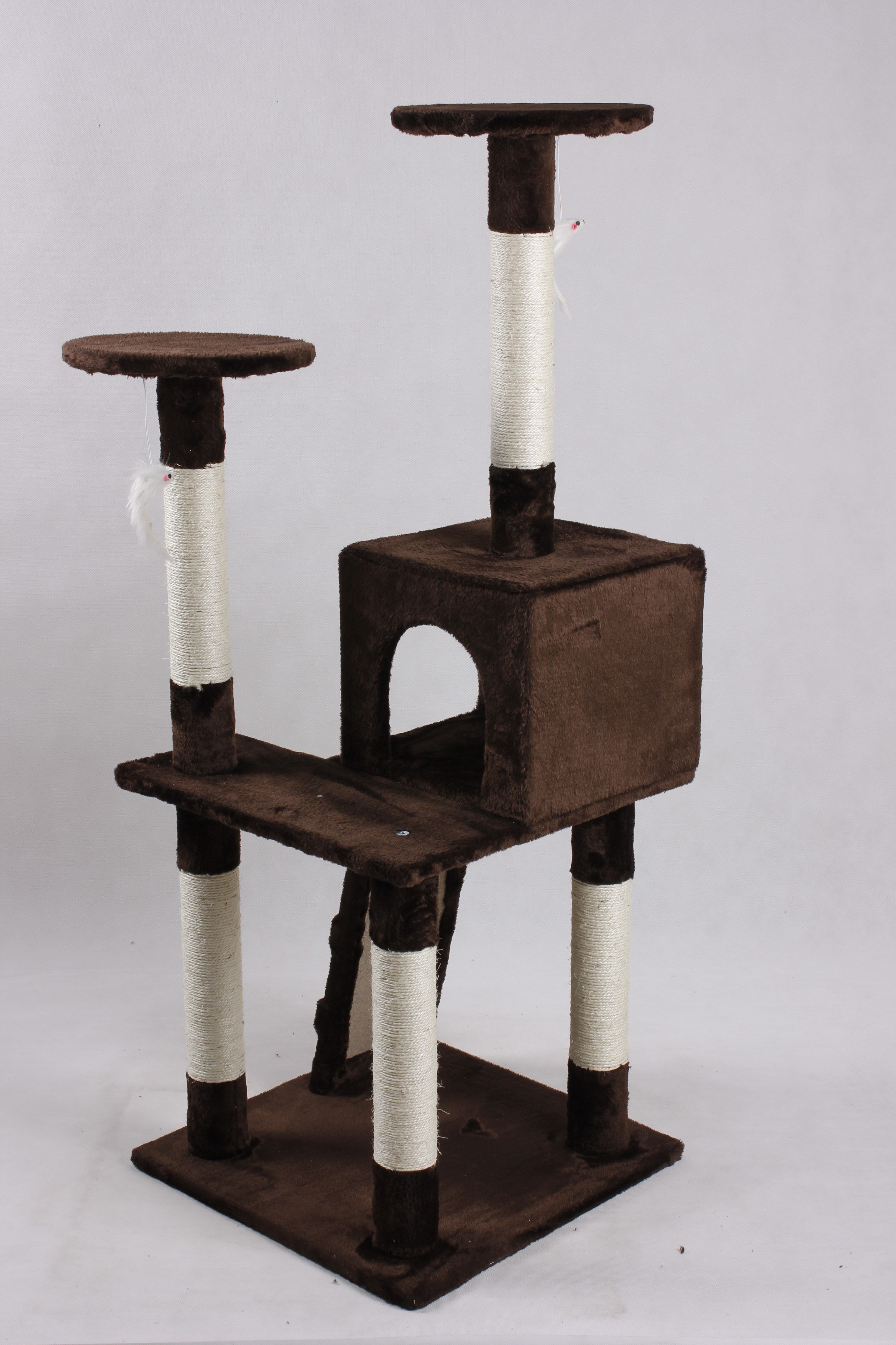 Tucker Murphy Pet™ 52" Anaya Pet House Cat Tree or Condo | Wayfair