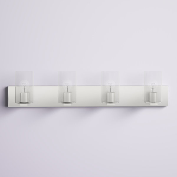 Hashtag Home Mollie 4-Light Vanity Light & Reviews | Wayfair
