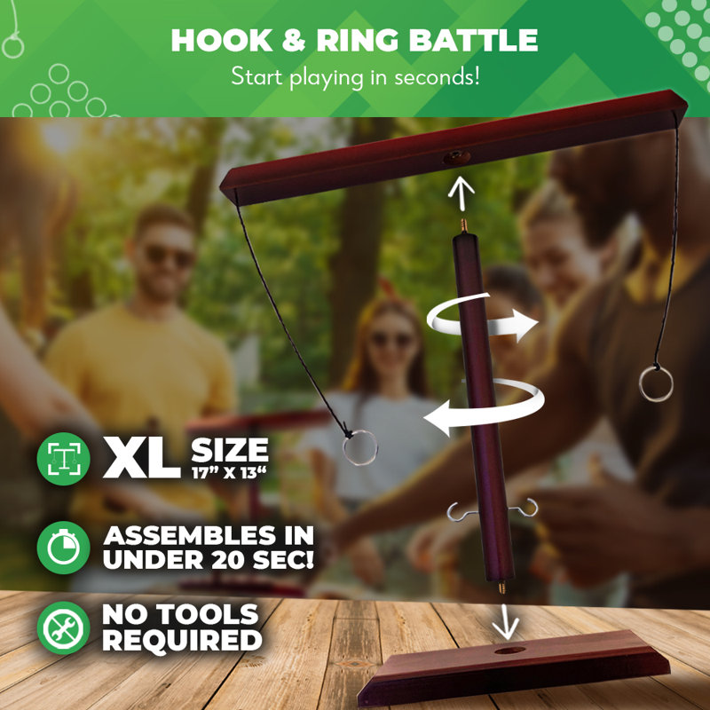 SWOOC Battle Hooks - 2 Player Hook & Ring Game & Reviews - Wayfair Canada