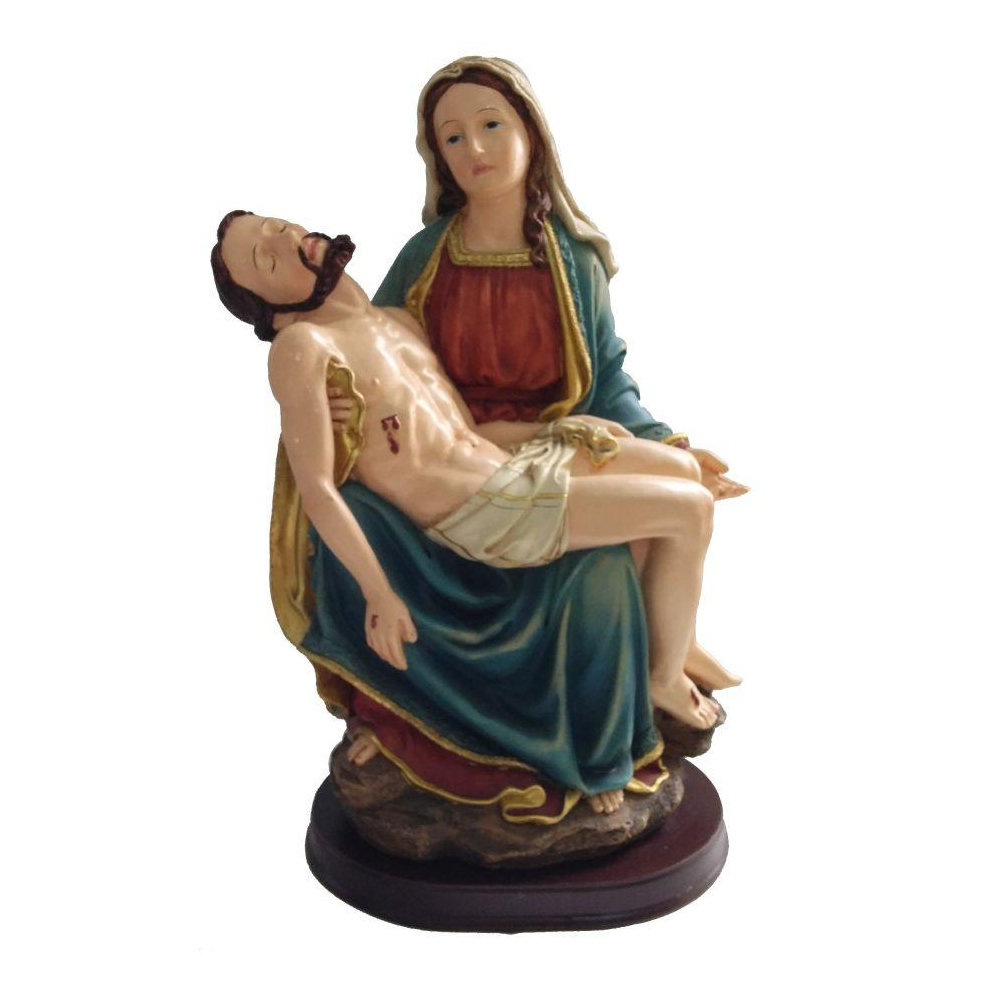 Winston Porter Fawnia Pieta Figurine | Wayfair