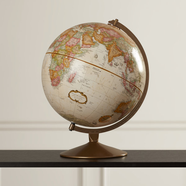 Red Barrel Studio® Stainless Steel Tabletop Globe & Reviews | Wayfair