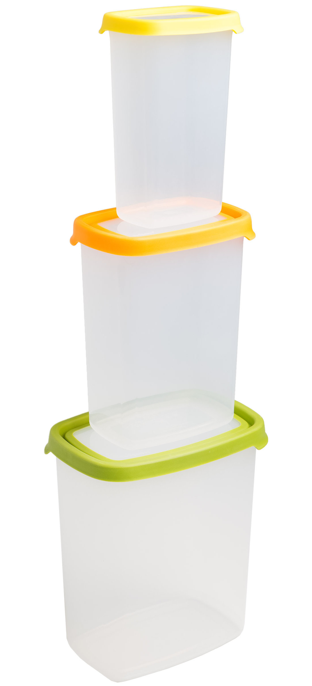 Wham Seal It 3 Piece Rectangular Container Food Storage Set (750ml, 1 ...