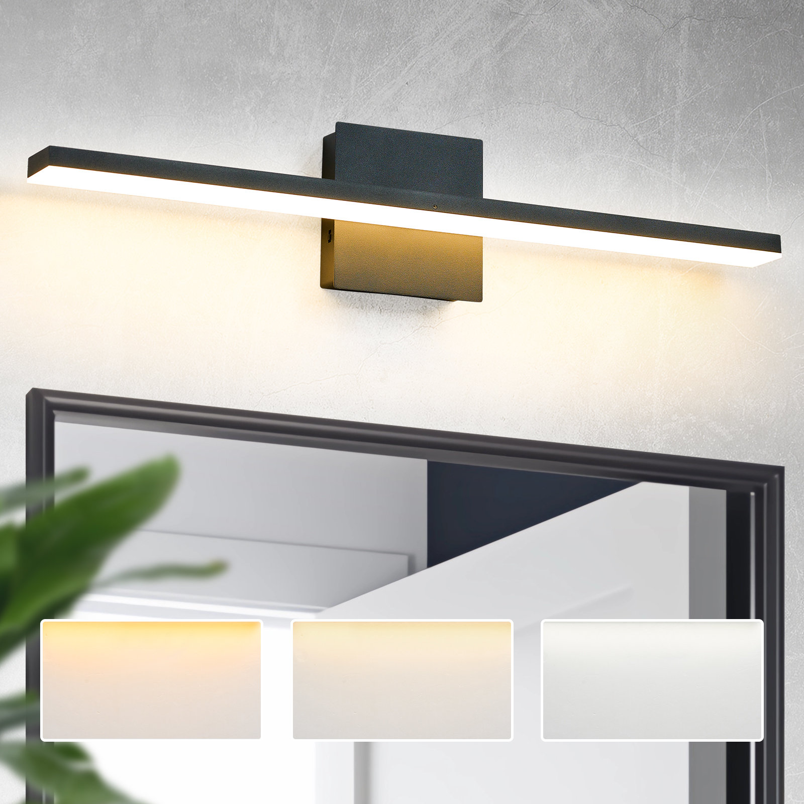 Wrought Studio™ Guerino Dimmable LED Vanity Light | Wayfair