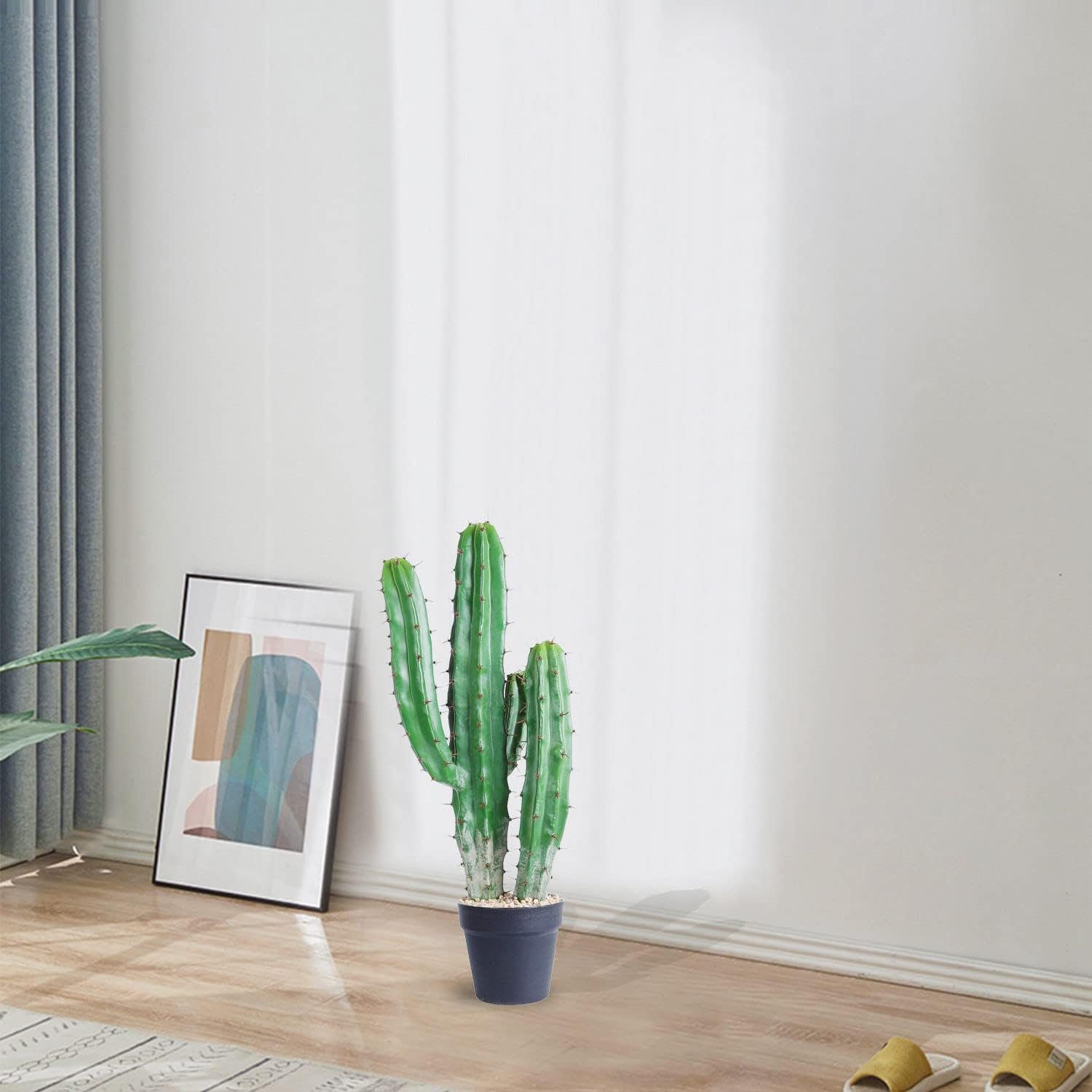 Hokku Designs Artificial Cactus Fake Big Cactus Faux Cacti Plants ...