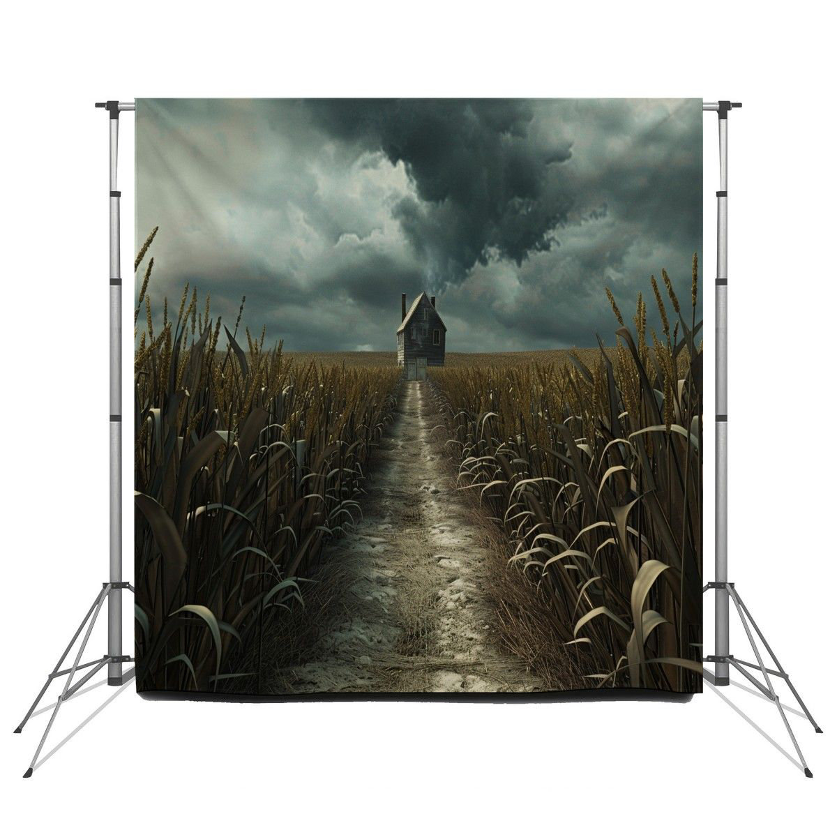 VisionDecor Stormy Backdrop Landscape Large Intense Sky Photo Backdrop ...