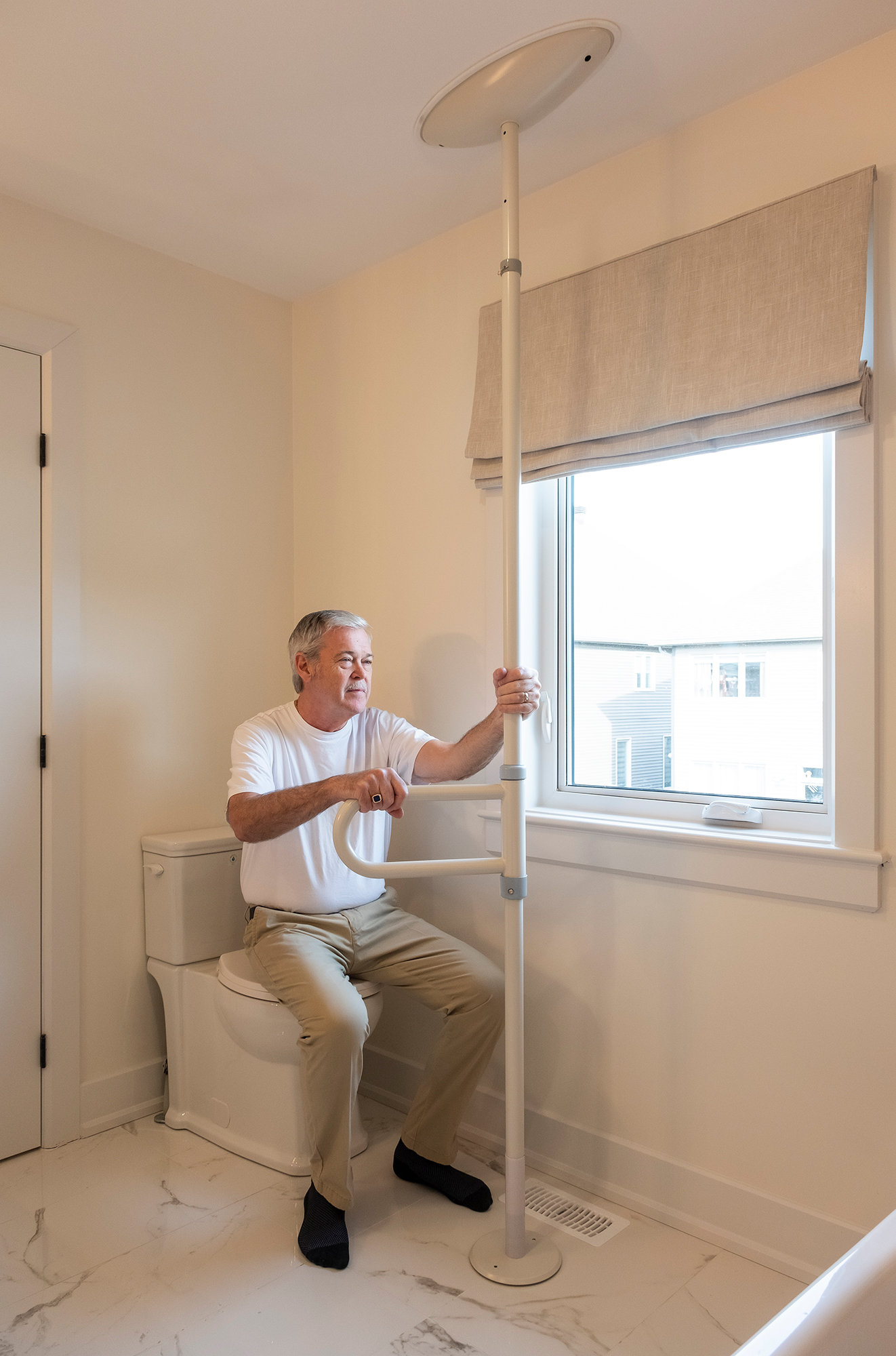 HealthCraft uPole with PivotBar Transfer Pole (7-10 Feet) - Wayfair Canada