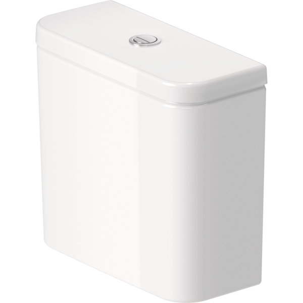 Duravit No.1 Dual Flush Top Button Toilet Tank | Wayfair