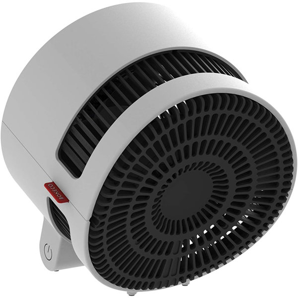 Boneco F100 Desk Fan Grey / White with Touch Controls - 3 Speeds, Fixed ...