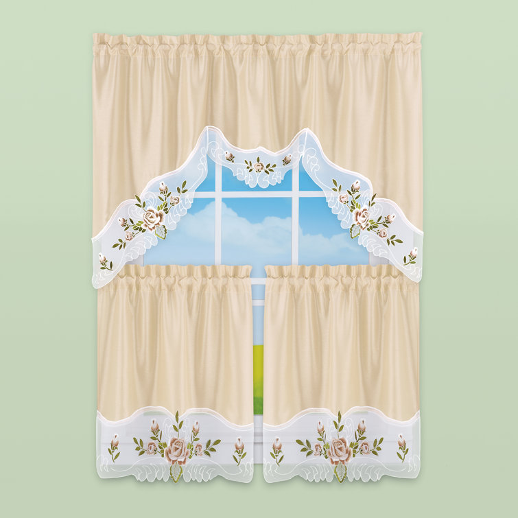 Hopscotch Ethan Blush Rod Pocket Blackout Curtain Panel Set 38” x 84 ...