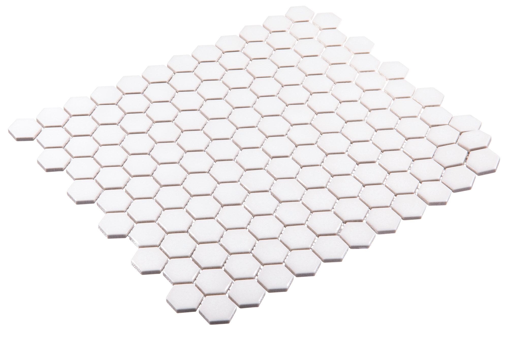 Andova Stylish- Suave 3/4" Straight Edge Porcelain Honeycomb Hexagon ...