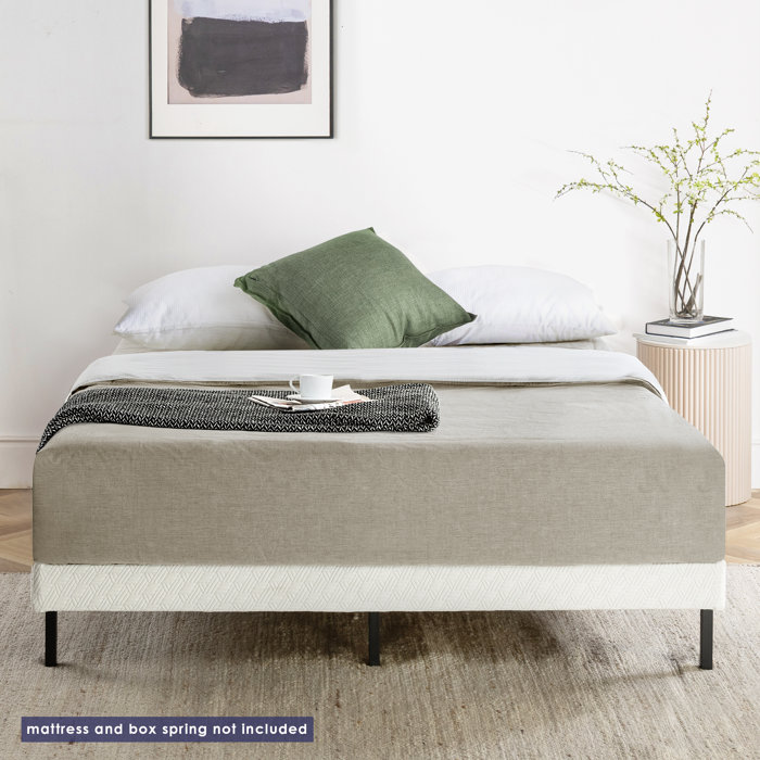 Alwyn Home Mollie 7'' Steel Bed Frame & Reviews | Wayfair