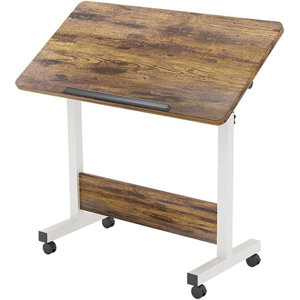 Yuan Home Adjustable Height Standing Desk, Foldable Mobile Stand Up ...