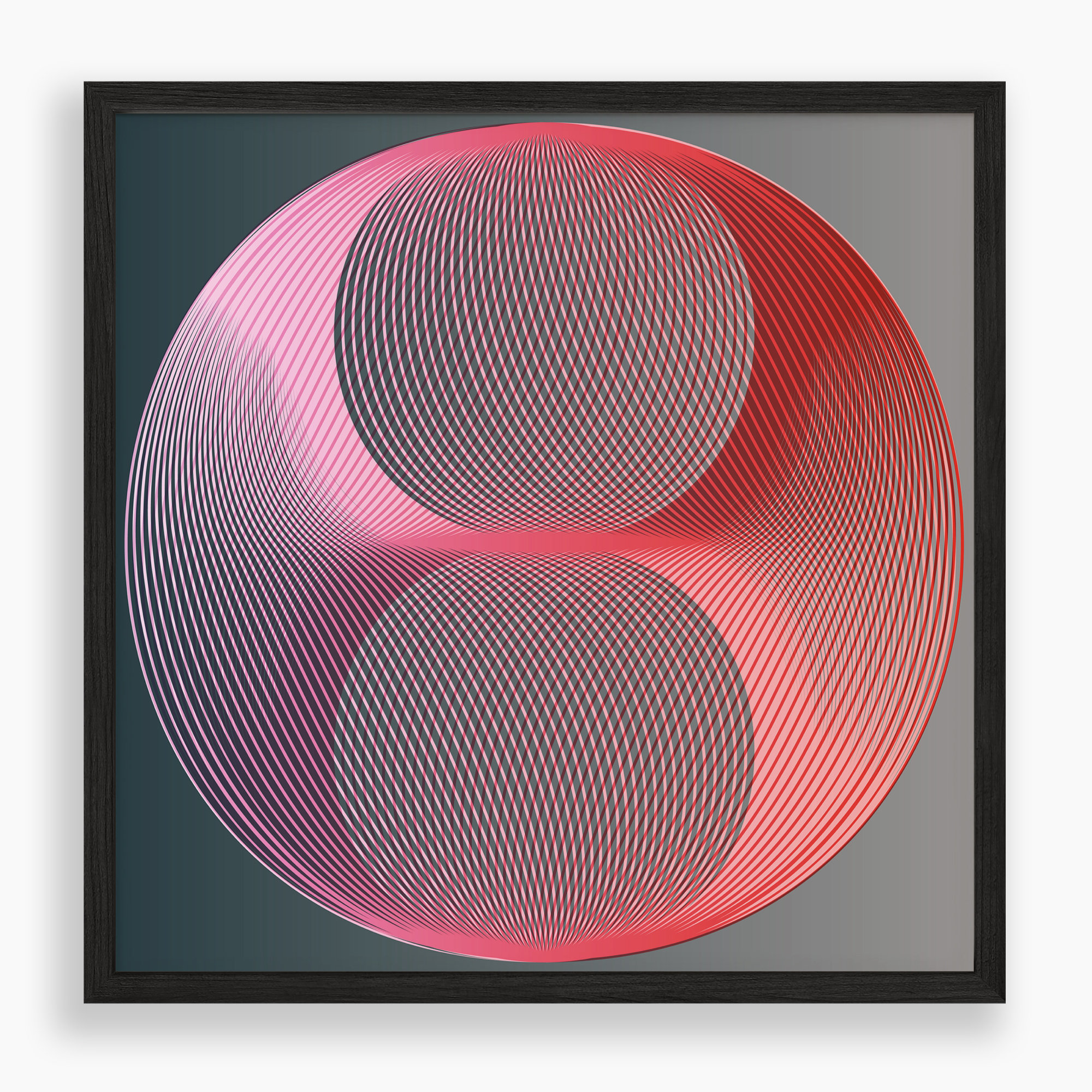 Ivy Bronx Orb Weave by M. Harding - Single Picture Frame Print ...