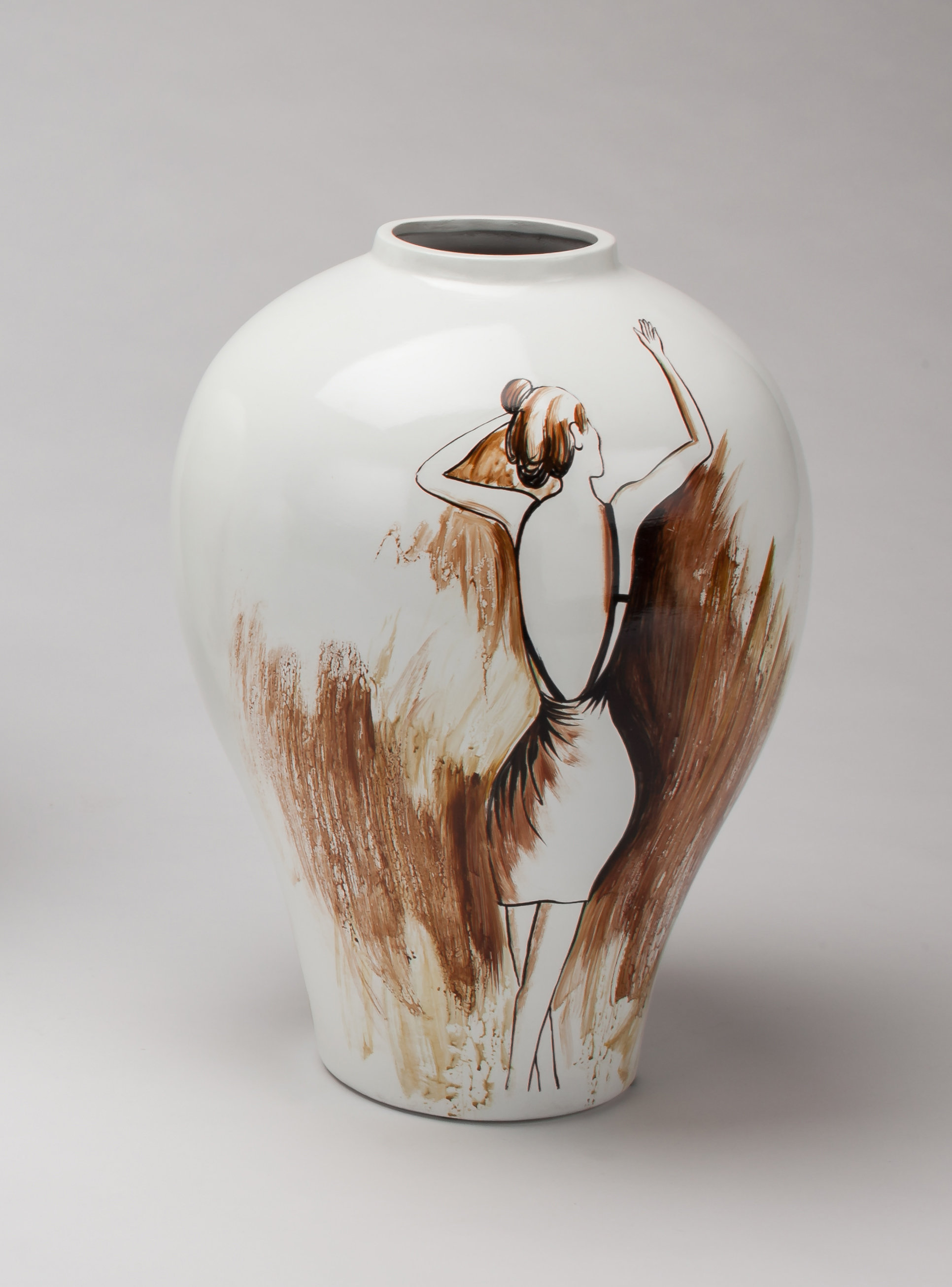 Artmax Porcelain Table Vase | Perigold