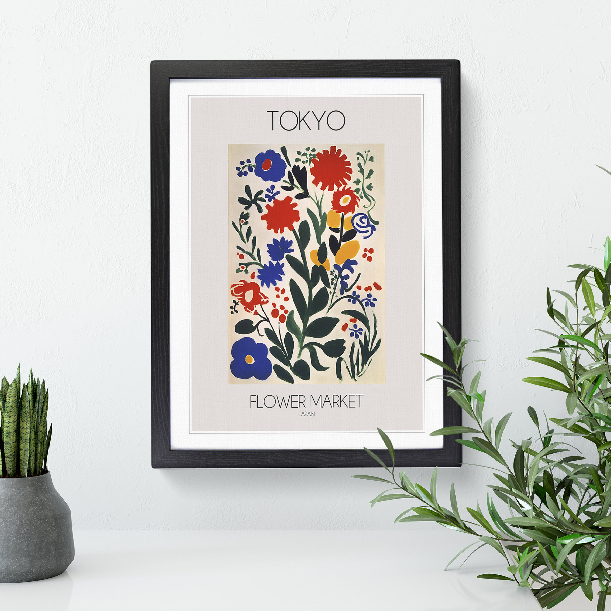 Happy Larry Tokyo Flower Market Exhibition 1 | Wayfair.ie