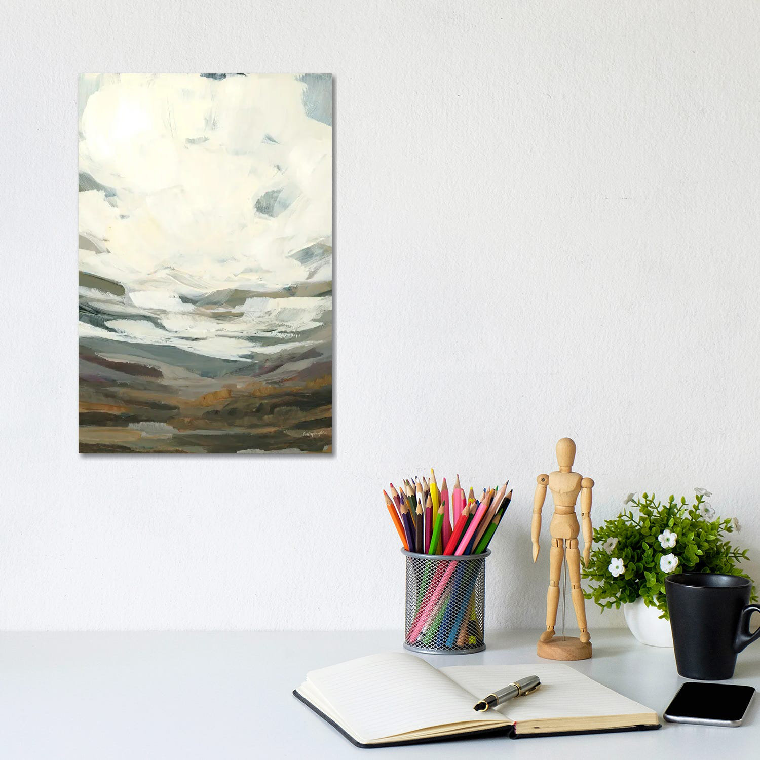 Ebern Designs Timber Thicket II - Wall Art Print - Wrapped Canvas | Wayfair