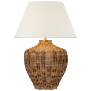Woven Augusta Rattan Table Lamp | Perigold