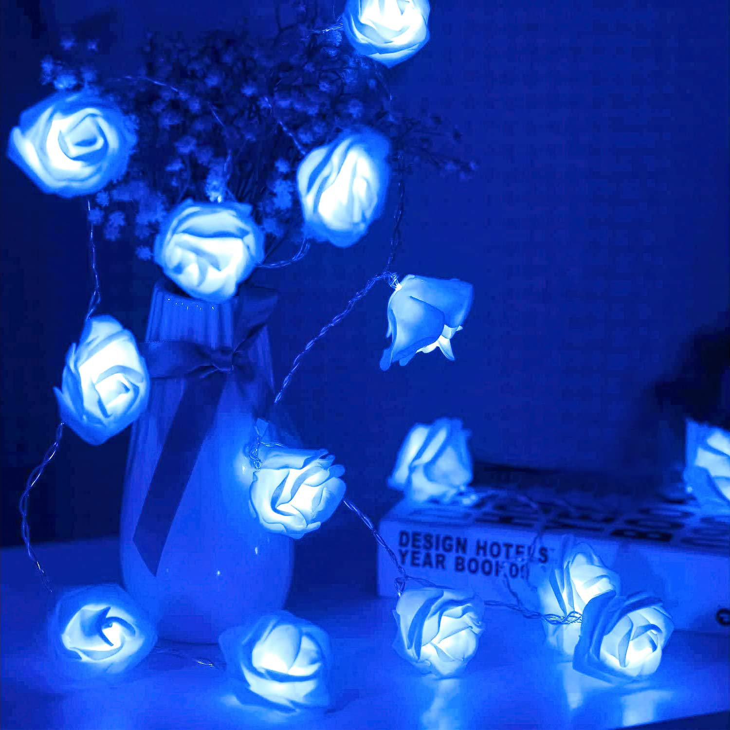 The Party Aisle™ Welke 196.8' LED Battery Powered 30 - Bulb String ...