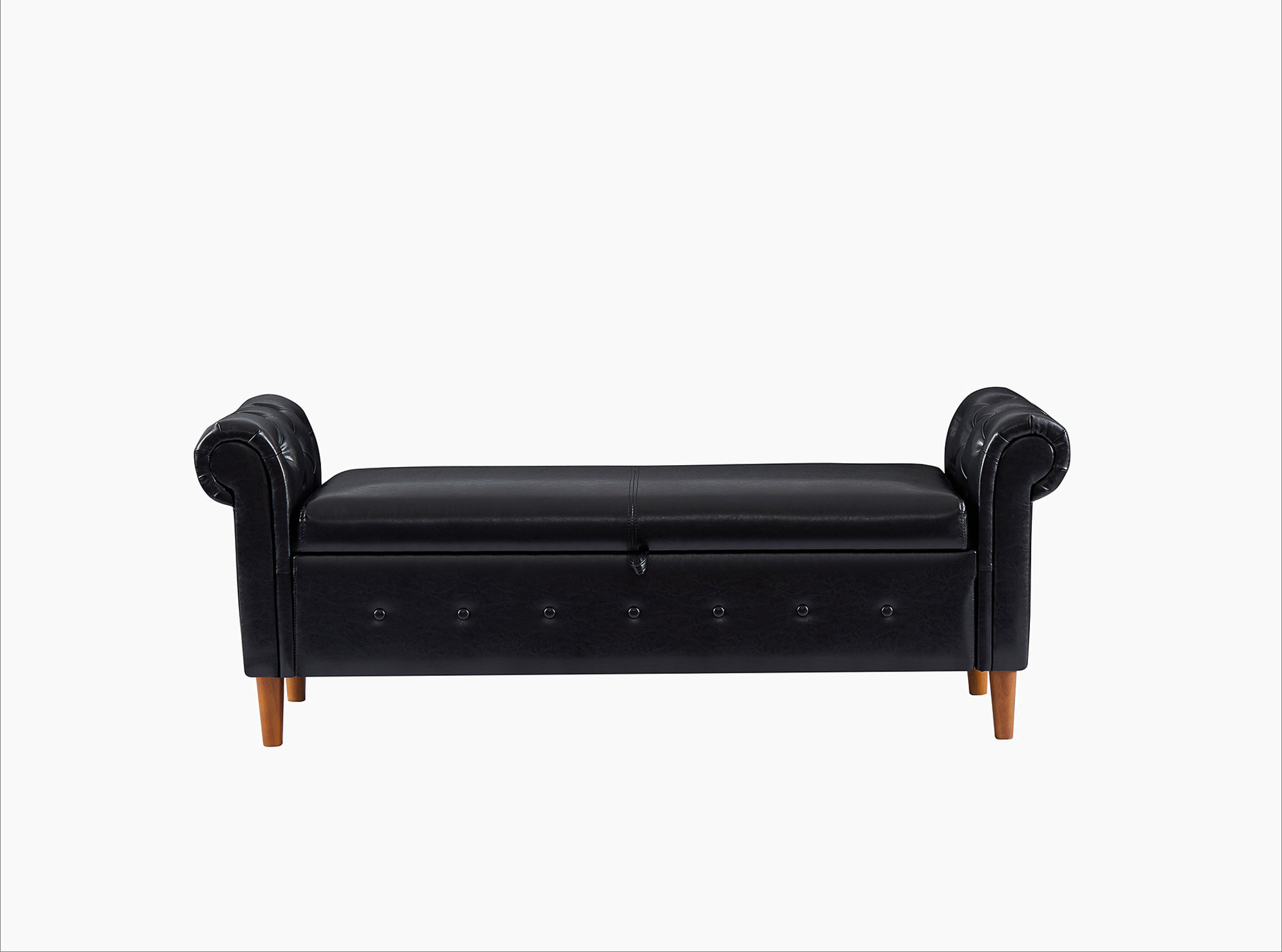 Red Barrel Studio® Multifunctional Storage Rectangular Sofa Stool Bench ...