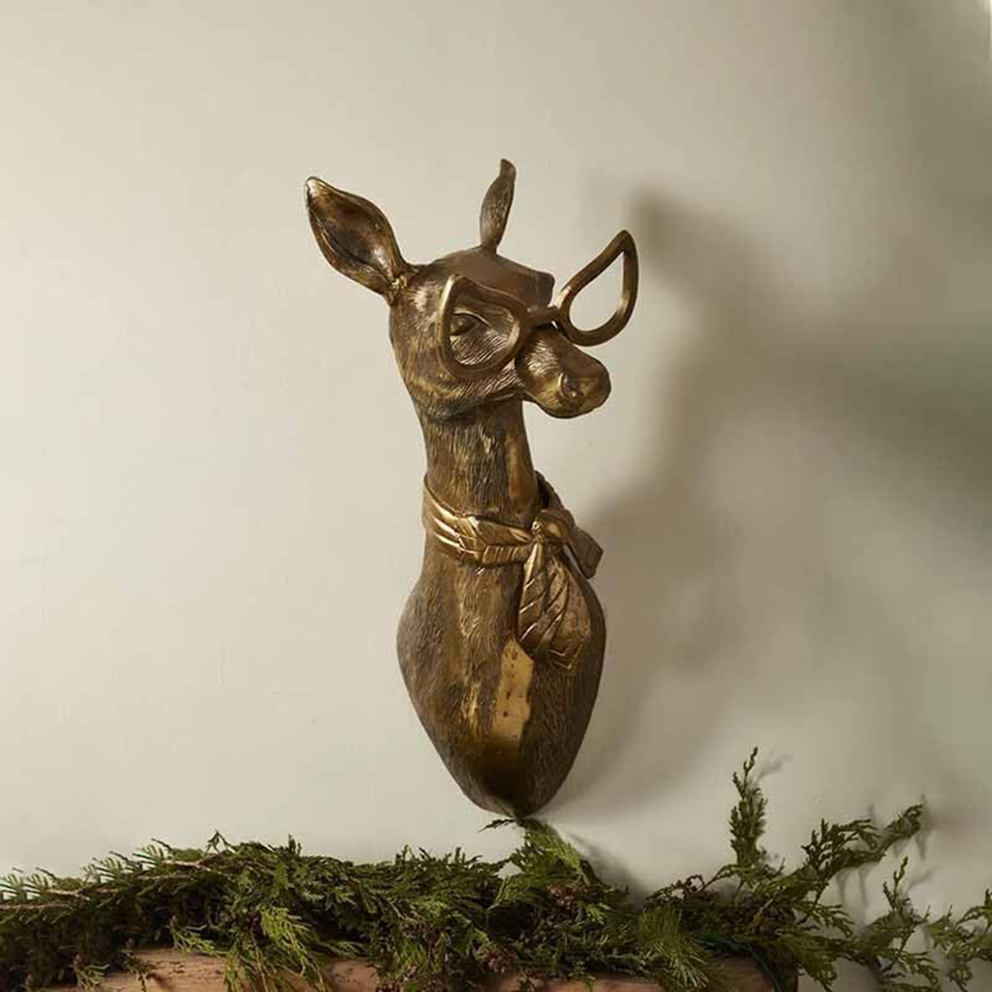 Ophelia & Co. 3D Head Wall Mount Samll Ornament | Wayfair