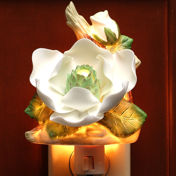 Cosmos Gifts Magnolia Night Light "& Reviews" | Wayfair