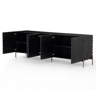 AllModern Elsa Solid Wood TV Stand for TVs up to 88" & Reviews | Wayfair