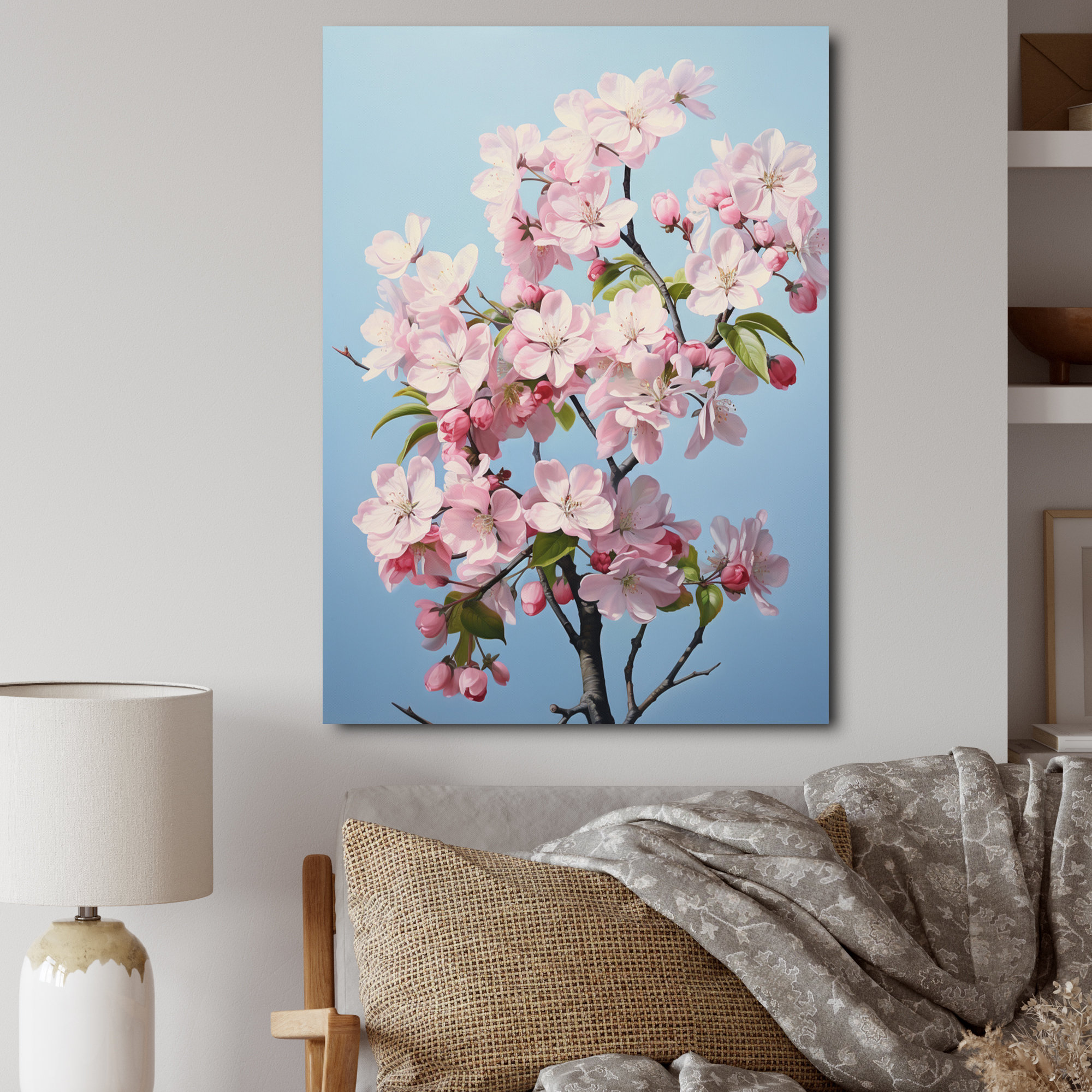 Red Barrel Studio® Butkovich Apple Blossom Monochromatic Elegance X On ...