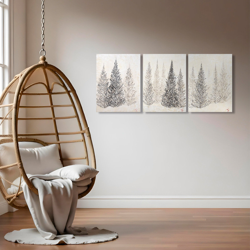 Kelly Clarkson Home Monoscape XXVIII by Karen Biery - 3 Piece Painting ...