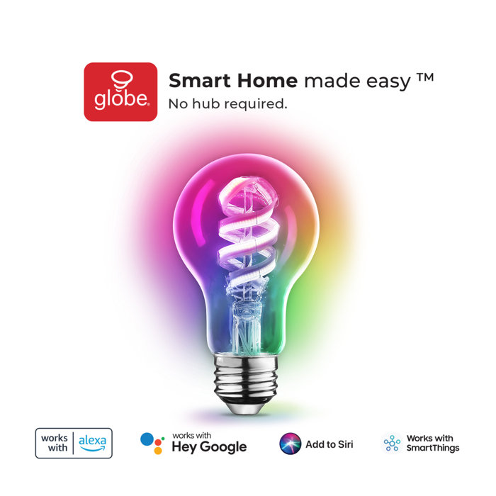 Globe Electric Company 40 Watt Equivalent A19 E26/Medium (Standard) LED ...