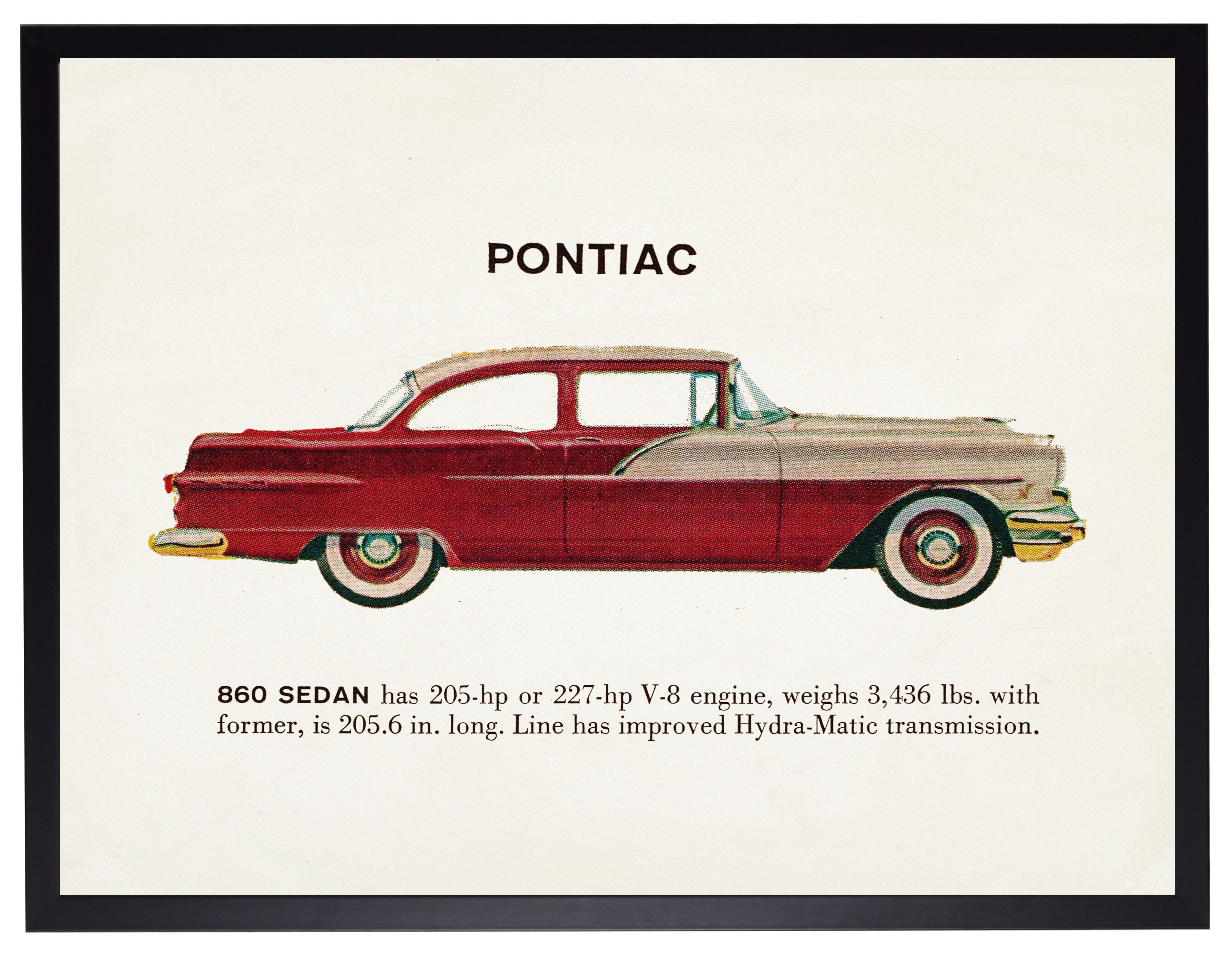 Trent Austin Design® Vintage Pontiac Car Poster | Wayfair