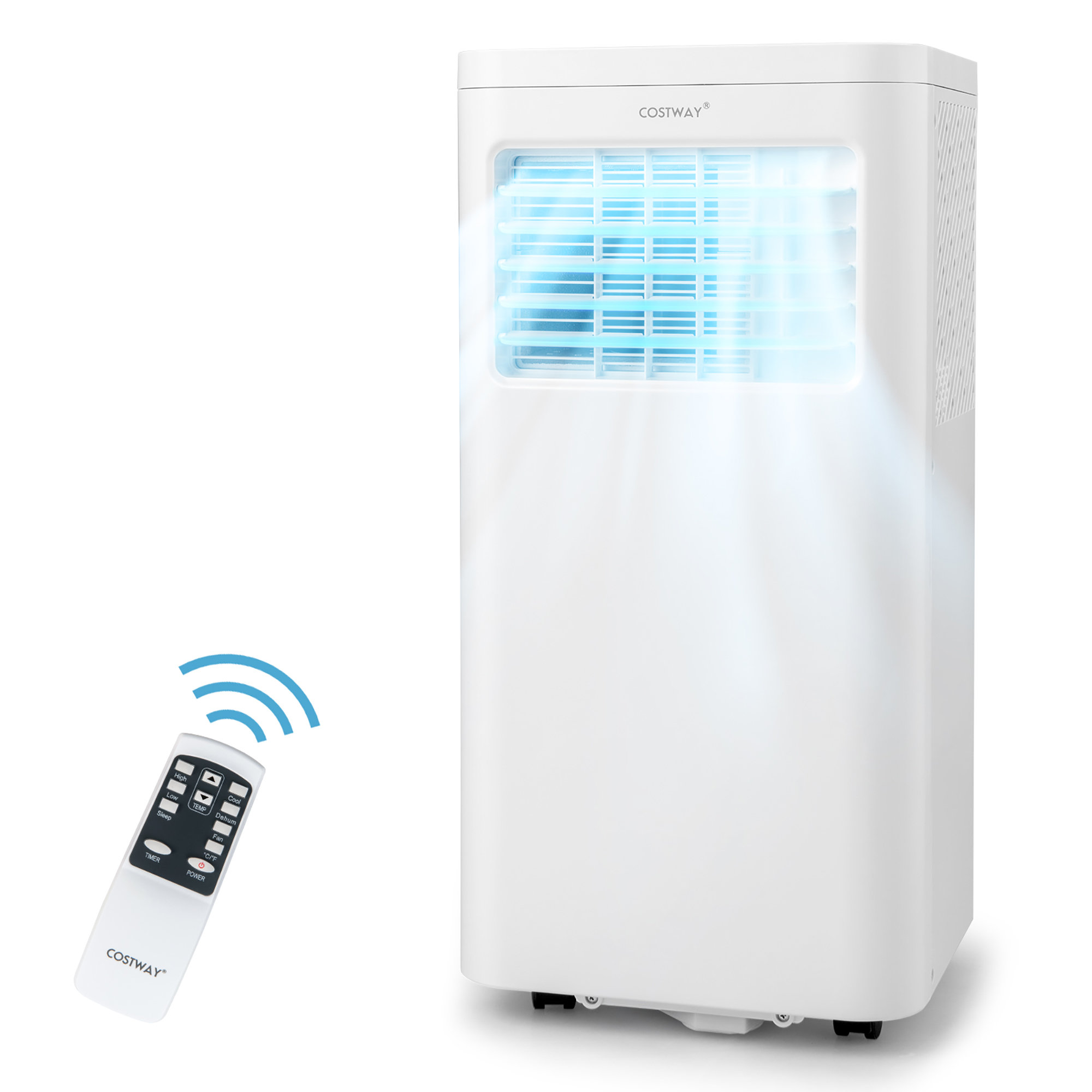 Costway 8,000 BTU Portable Air Conditioner with Remote & Reviews | Wayfair