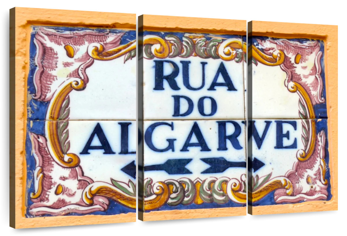 Ebern Designs Sebbie Rua Do Algarve Sign - Wayfair Canada