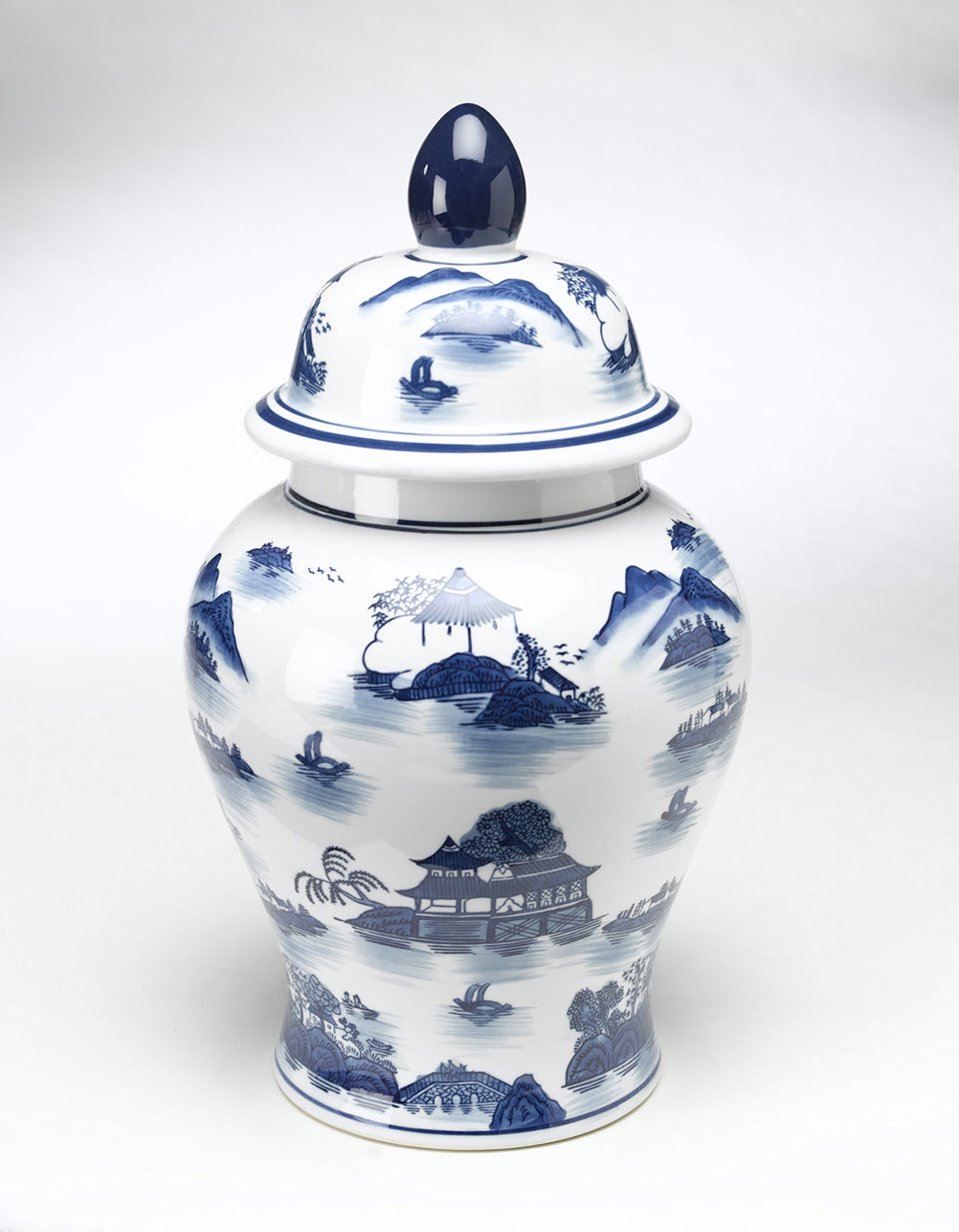 Bungalow Rose Deshka Pagoda Urn & Reviews | Wayfair