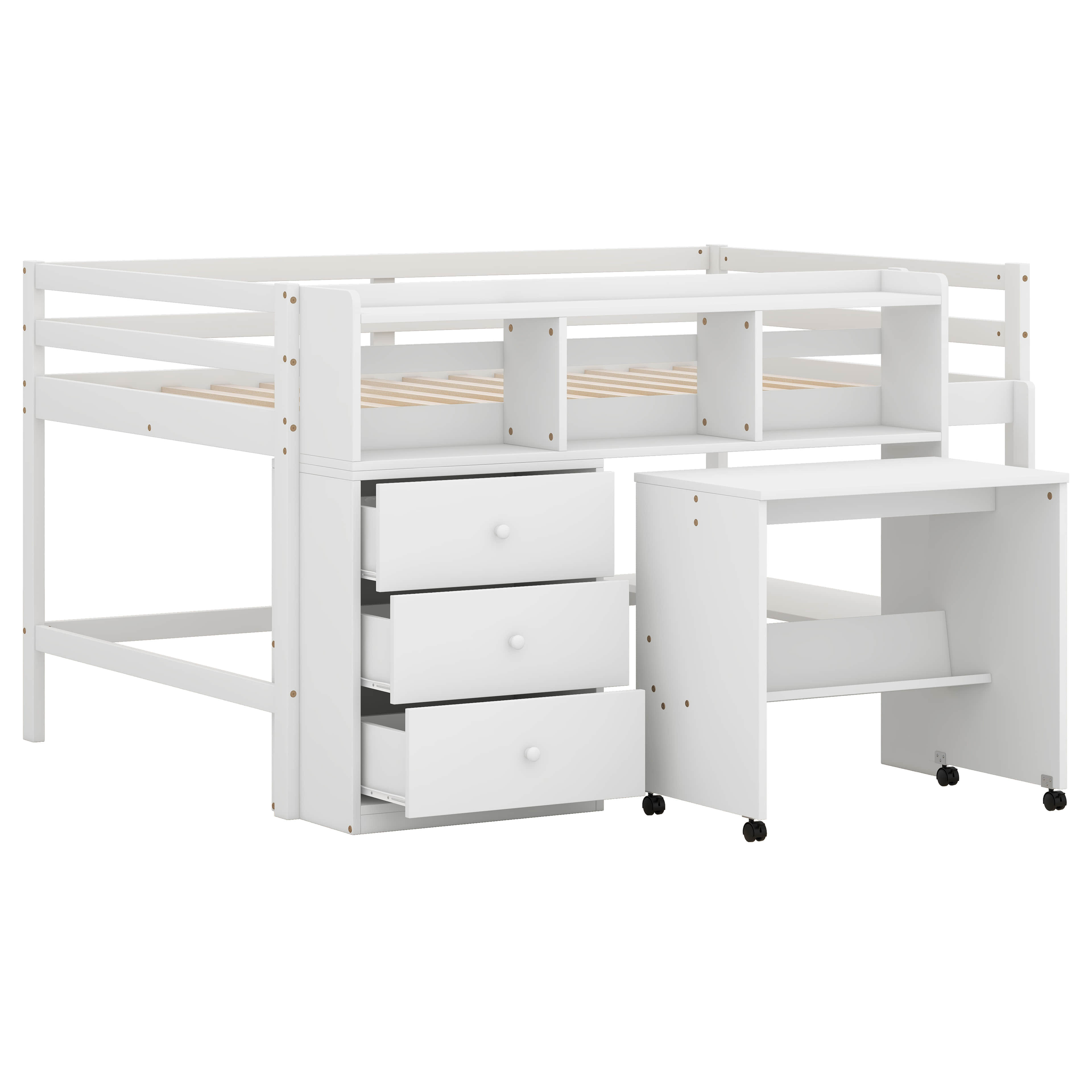 Harriet Bee Jadean Full Bed with Drawers | Wayfair
