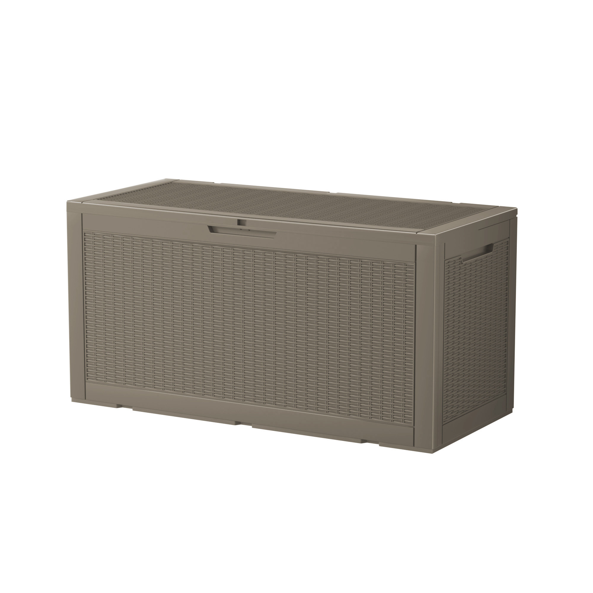 Kimi 48'' W 100 Gallons Water Resistant Resin Lockable Deck Box | Wayfair