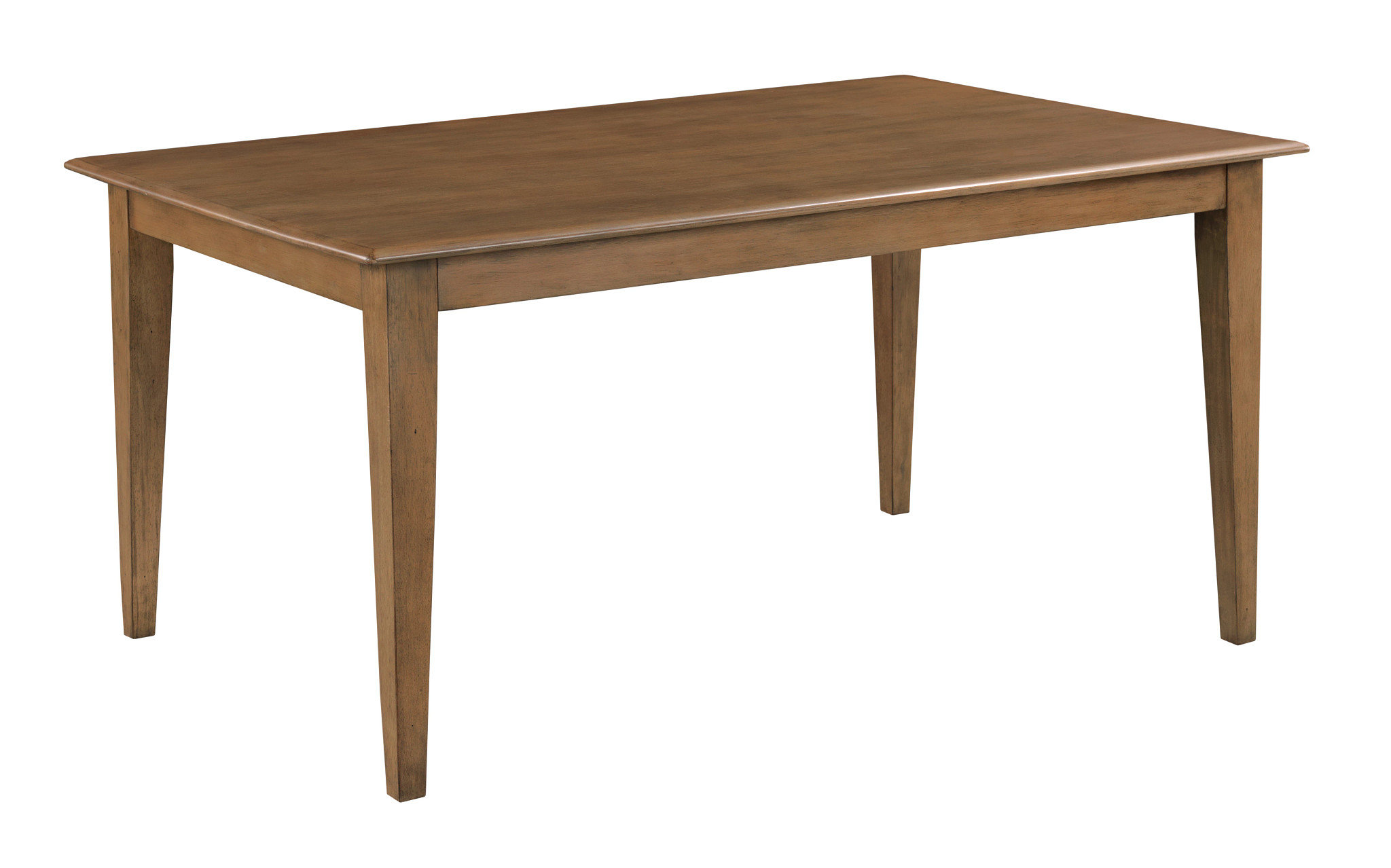 Lark Manor™ 60" RECTANGULAR LEG TABLE, LATTE | Wayfair