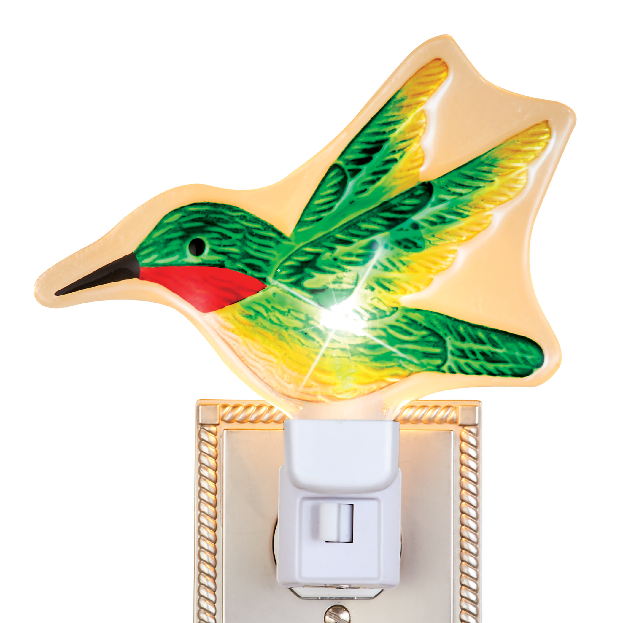 Winston Brands Decorative Glass Hummingbird Night Light | Wayfair