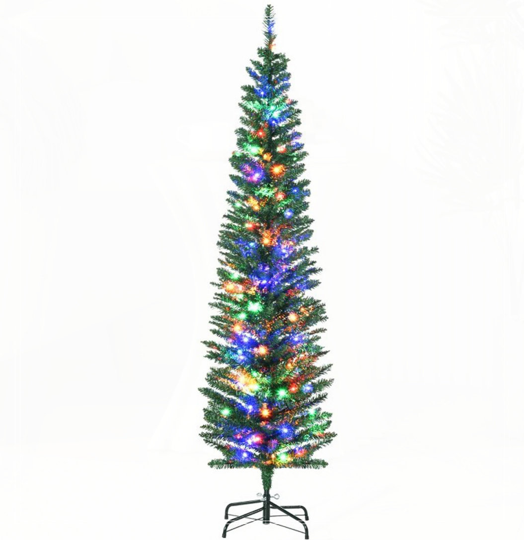 The Holiday Aisle® Skinny Shape Artificial Pencil Christmas Trees | Wayfair