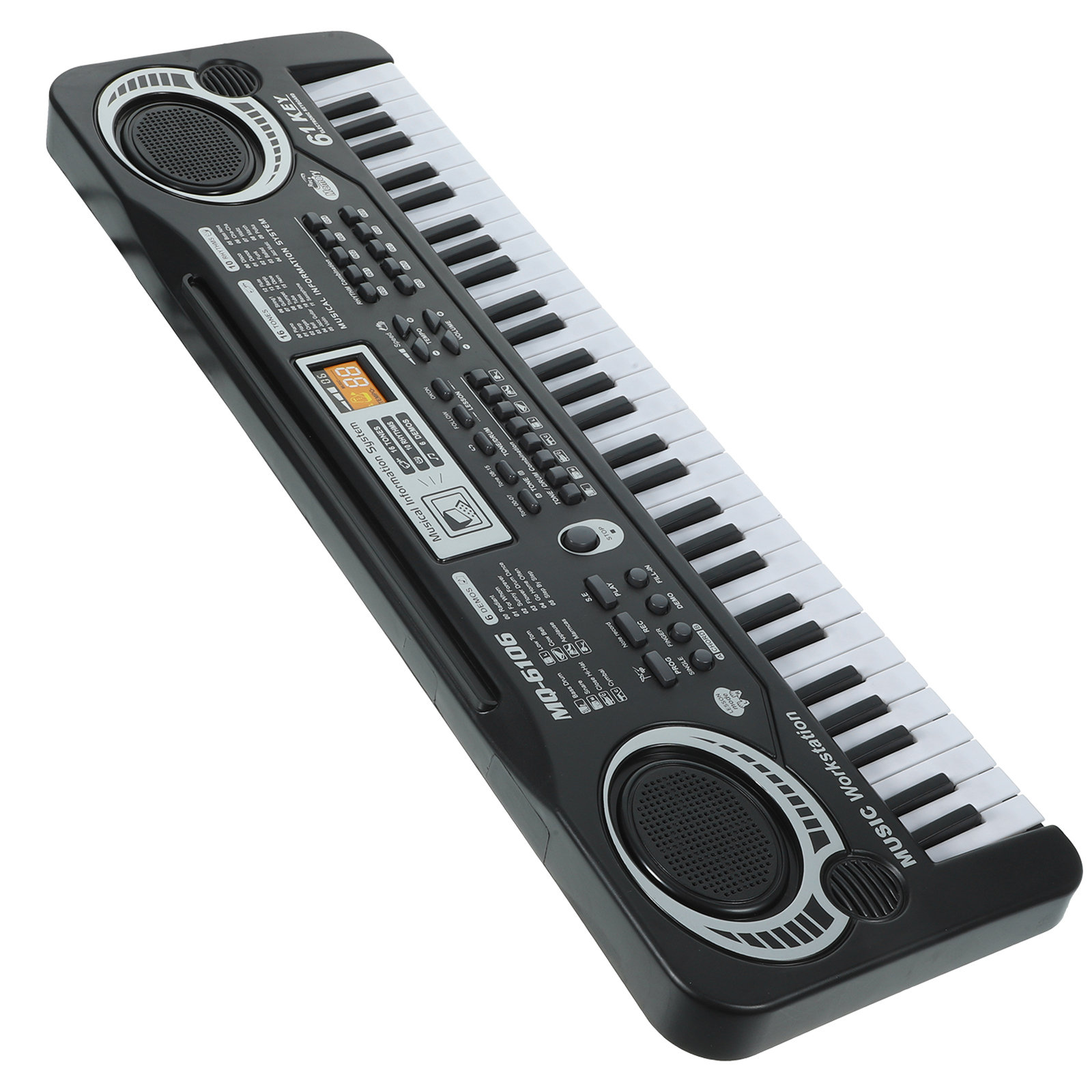 Homemaxs 61 Keys Electronic Organ With Microphone Electric Piano Music ...