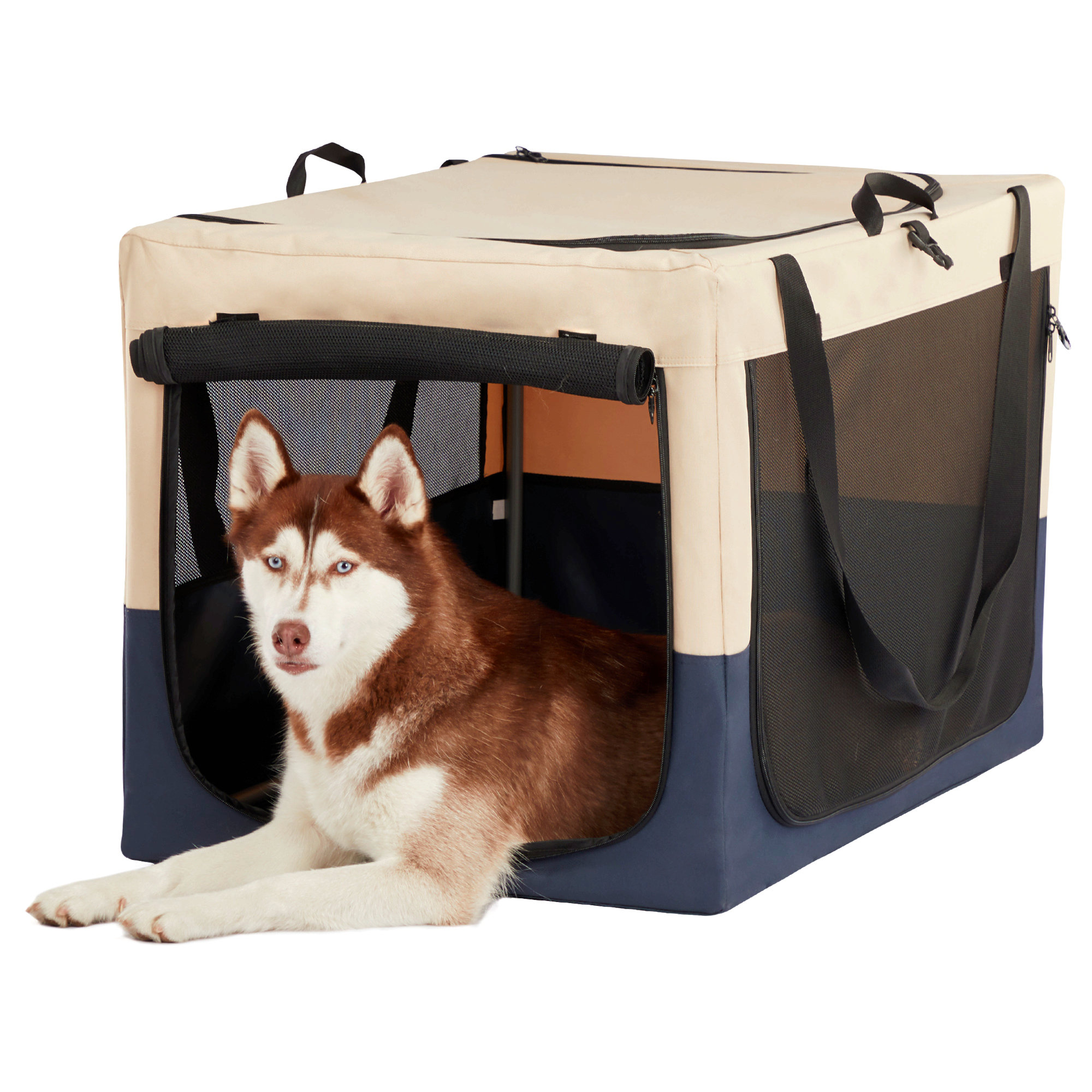 Ophelia & Co. Dog Crates For Dogs, Adjustable Fabric Cover By Spiral ...